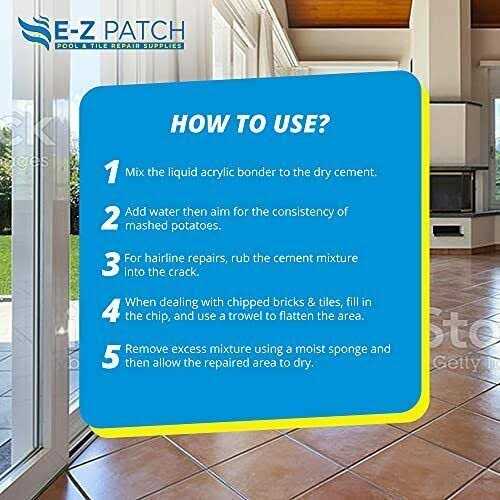E-Z Patch 13 Saltillo Tile Repair Kit - Hardware&Tools Online Store