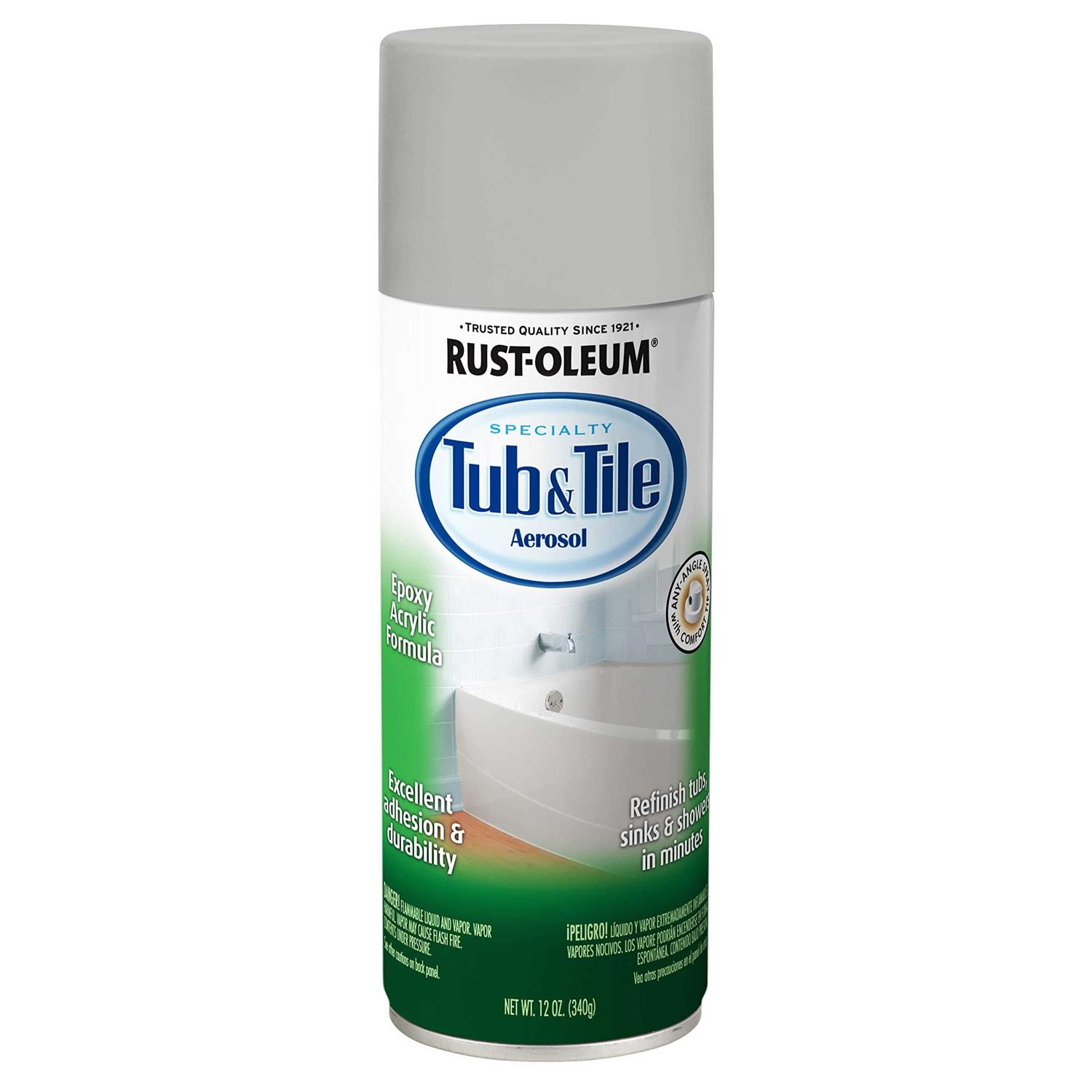 Rust-oleum 385291 Tub & Tile Aerosol Coastal Fog - Hardware&Tools ...