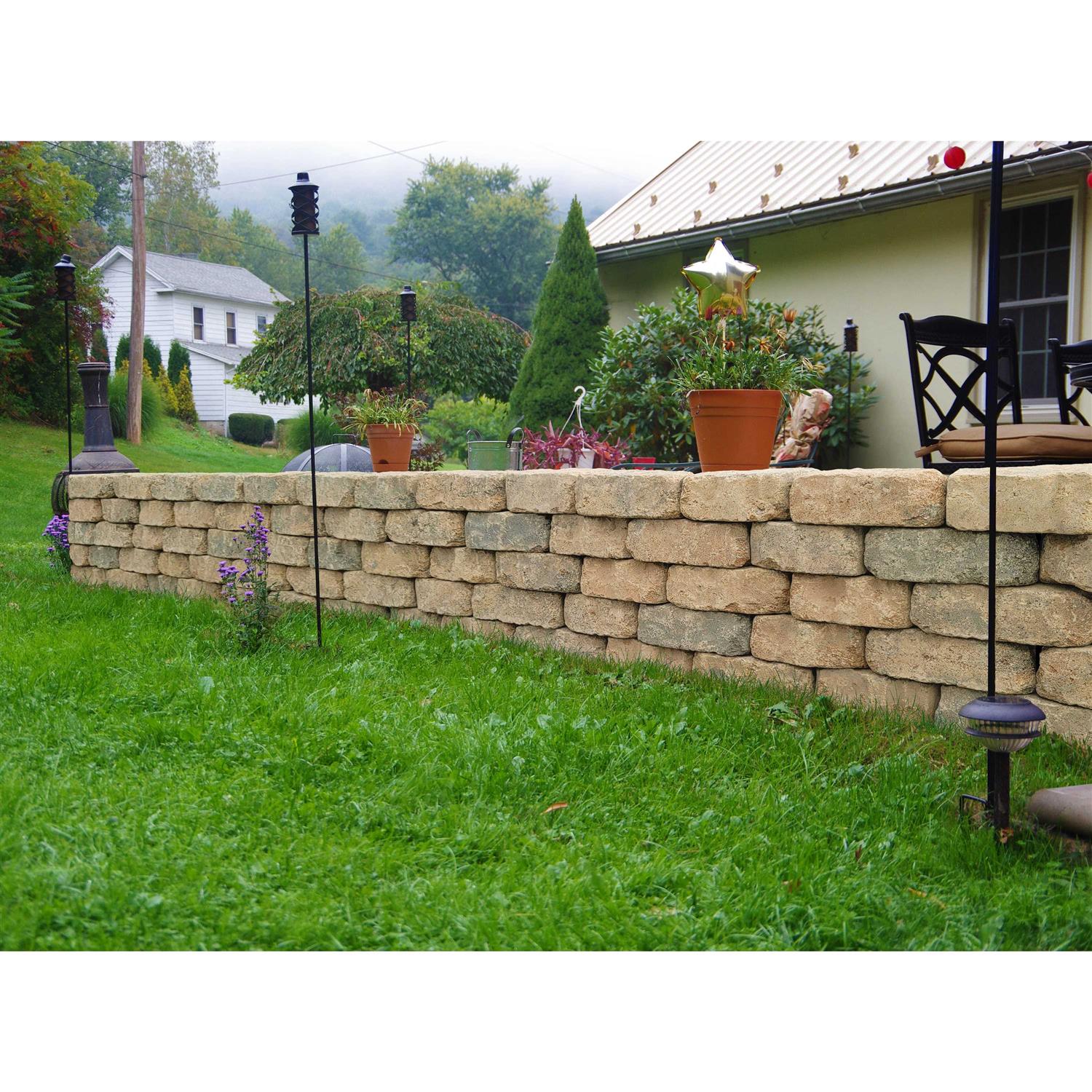 Lowe's Wall Retaining Wall Block - Hardware&Tools Online Store