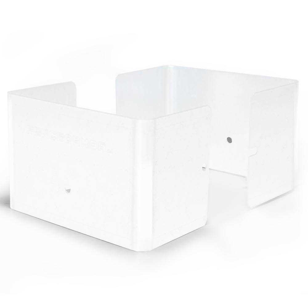 Fence Armor Pro Protection Post Guard Powder Coated Galvanized Steel ...