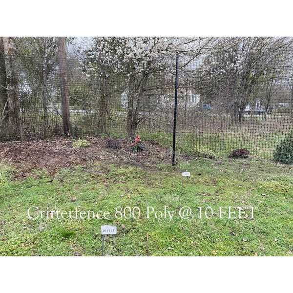 Critterfence Black Graduated Reinforced Bottom Fence 800 - Hardware ...