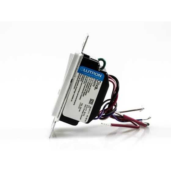 Lutron DVSTV-WH Diva 0-10V LED Dimmer - Hardware&Tools Online Store