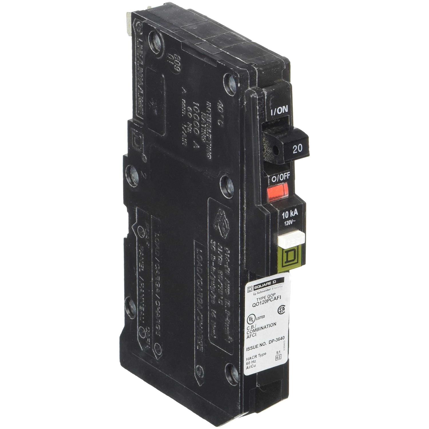 Square D QO120PCAFI Miniature Circuit Breaker - Hardware&Tools Online Store