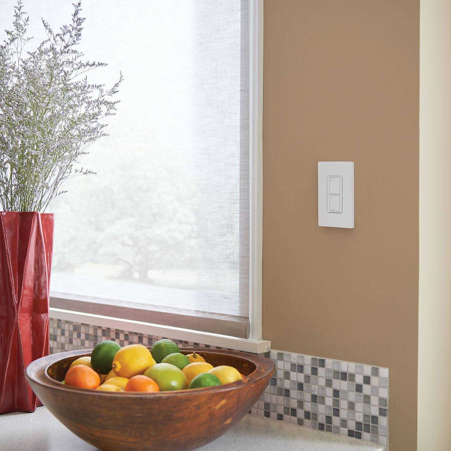 Lutron Caseta Deluxe Smart Switch Kit with Smart Bridge - Hardware ...