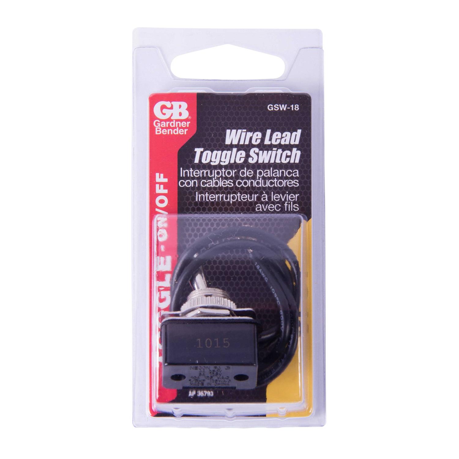 Gardner Bender GSW-18 Toggle Switch - Hardware&Tools Online Store