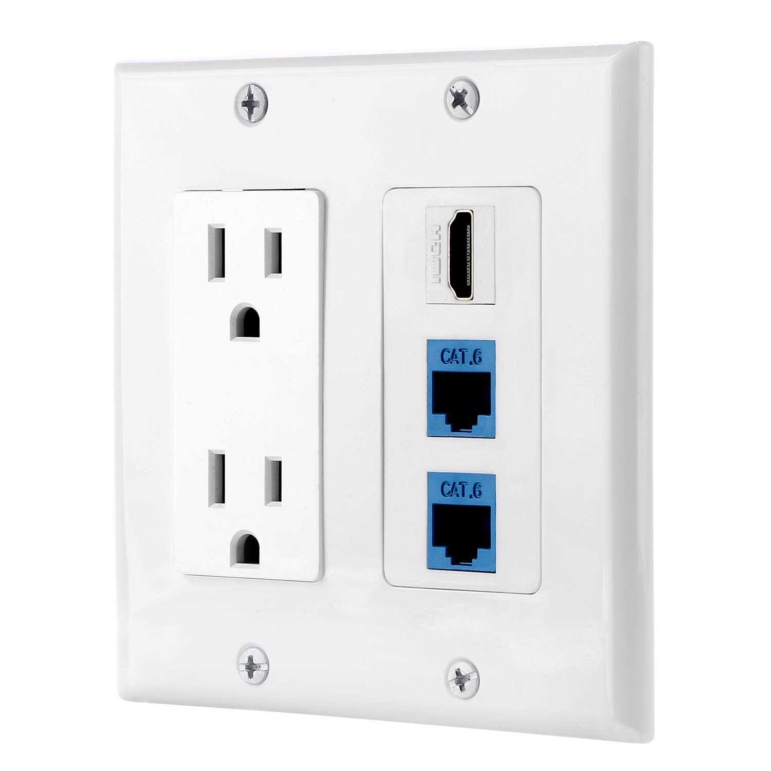 Ibl-15a Power Outlet 2 Port Hdmi 1 - Hardware&Tools Online Store