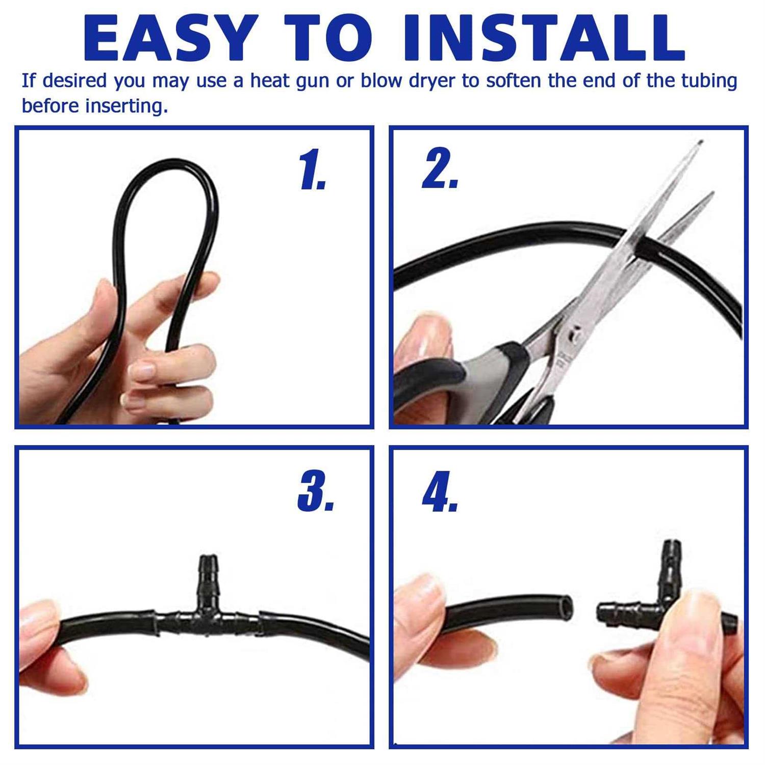 Easily Vacuum Connector Assortment 113 Pcs Heat Resistance 240 ...