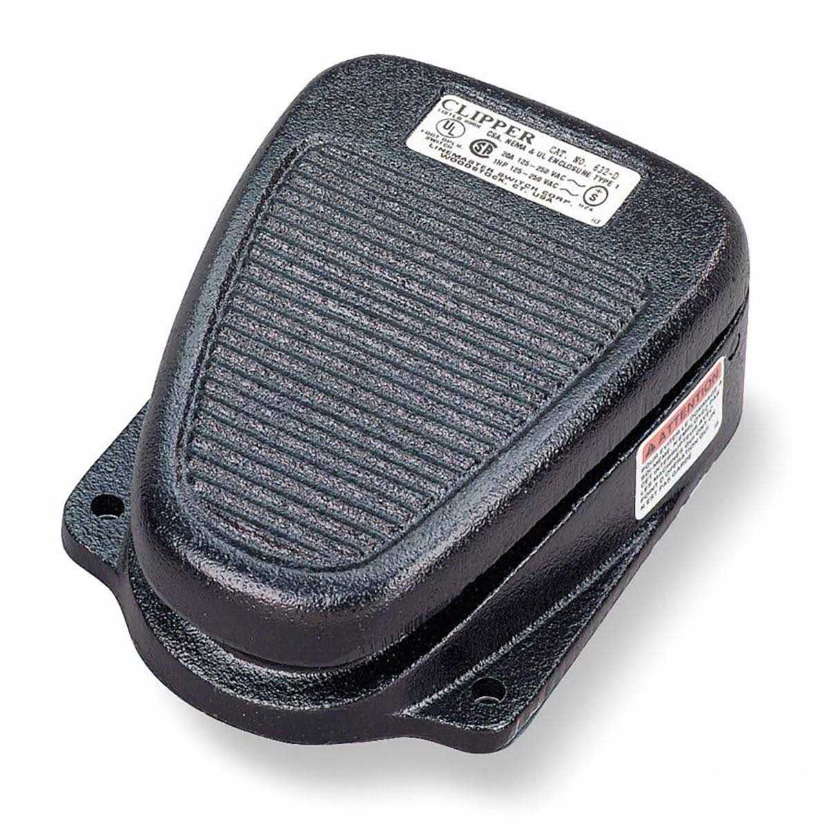 Linemaster General Purpose Foot Switch SPDT 125/250V AC 632-S ...