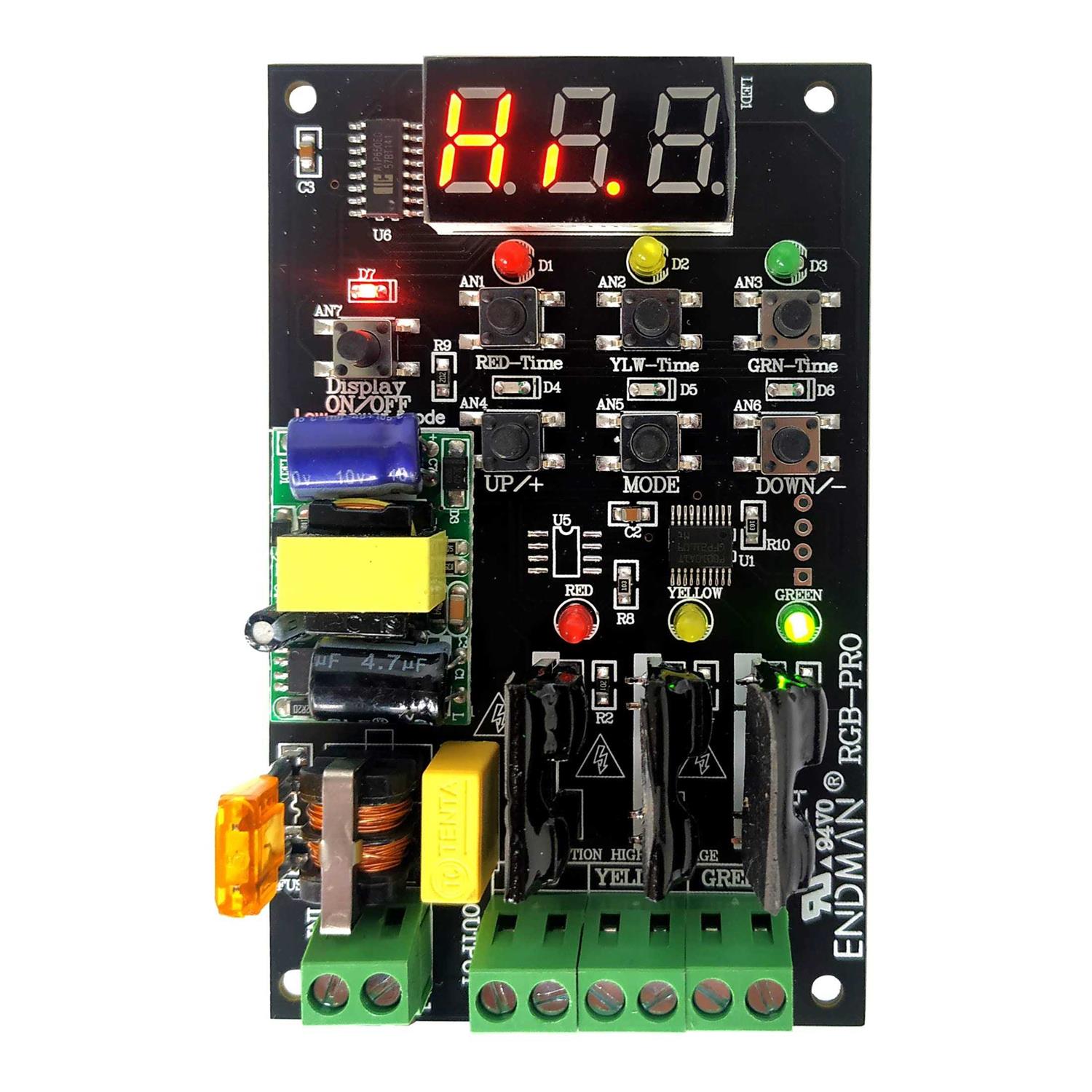 Endman Traffic Light Controller Sequencer with 39+ Sequences 3 Channel ...