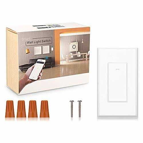 Lesim Smart Light Switch Double Smart Wifi Light Switches - Hardware ...