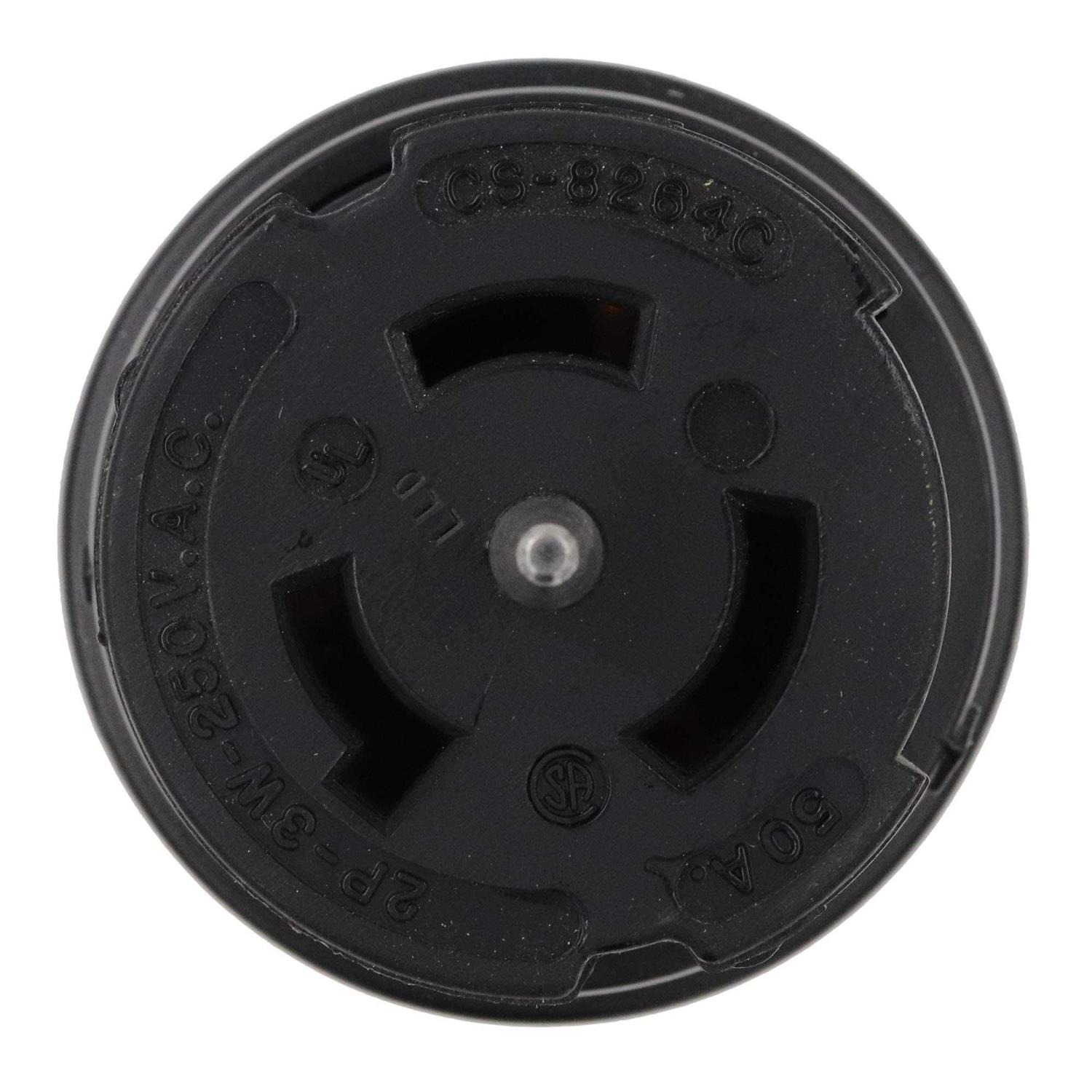 Hubbell Wiring Device-Kellems CS6364C Locking Connector - Hardware ...