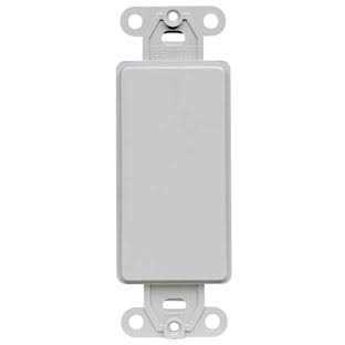 Leviton Blank Decora Insert 80414-GY - Hardware&Tools Online Store