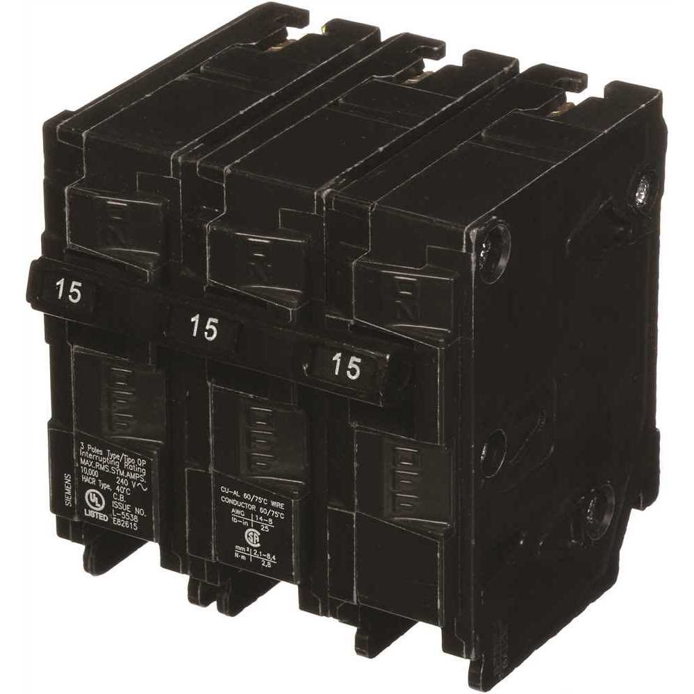 Siemens Q320 3 Pole Circuit Breaker - Hardware&Tools Online Store