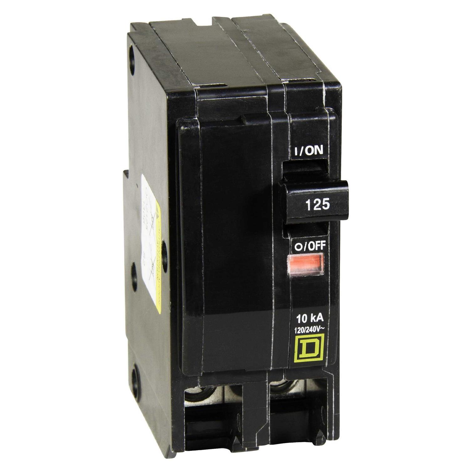 Square D QO 125 Amp 2-Pole Circuit Breaker QO2125CP - Hardware&Tools ...