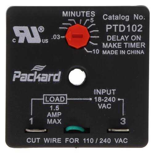 Packard PTD102 Time Delay Relay - Hardware&Tools Online Store