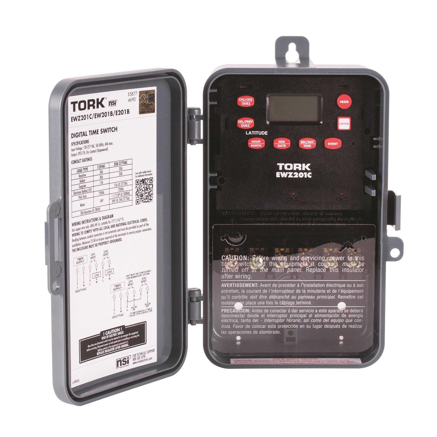 Nsi Tork EWZ201C Time Switch 7 Day - Hardware&Tools Online Store