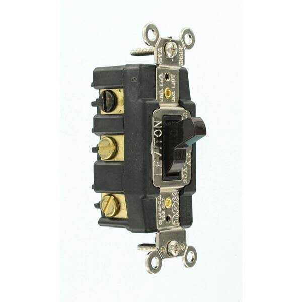 Leviton 20 Amp Double-Pole Toggle Switch Industrial 1286 - Hardware ...