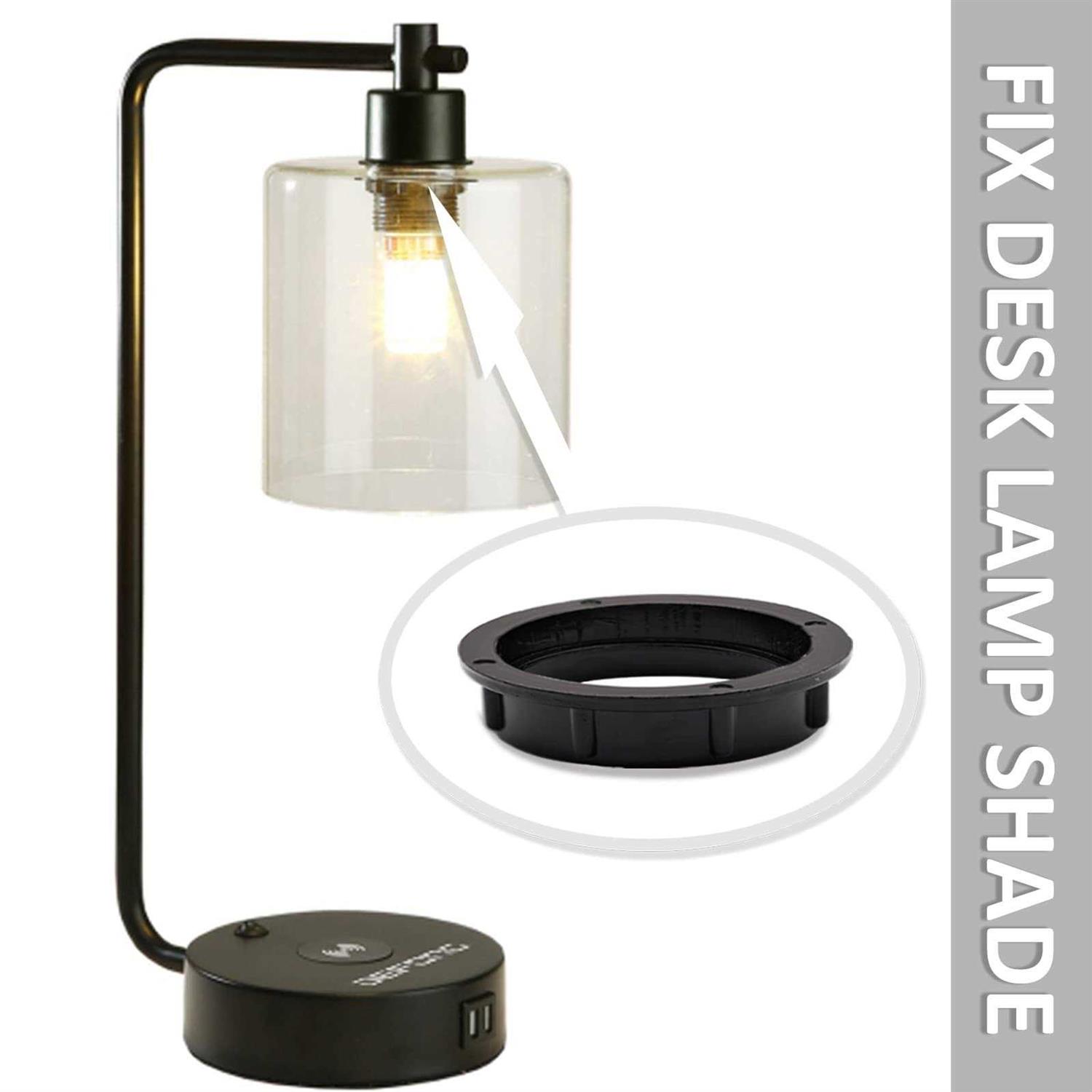 Light Socket Shade Rings,Aluminum Threaded Socket Ring for Medium Base ...