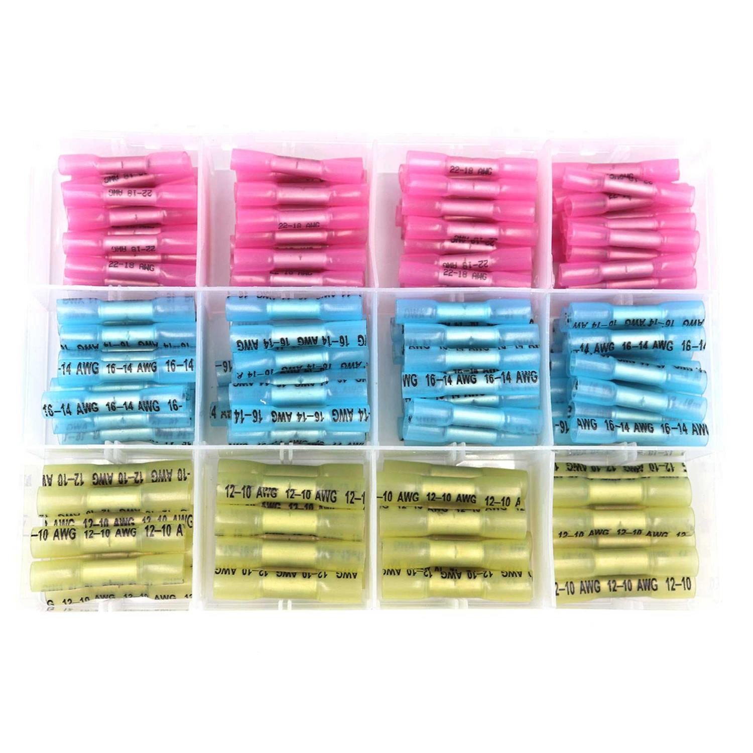 FGen 210pcs Heat Shrinkable Terminal Common Intermediate Crimping ...
