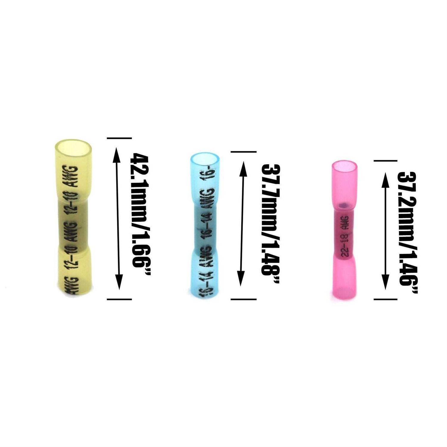 FGen 210pcs Heat Shrinkable Terminal Common Intermediate Crimping ...