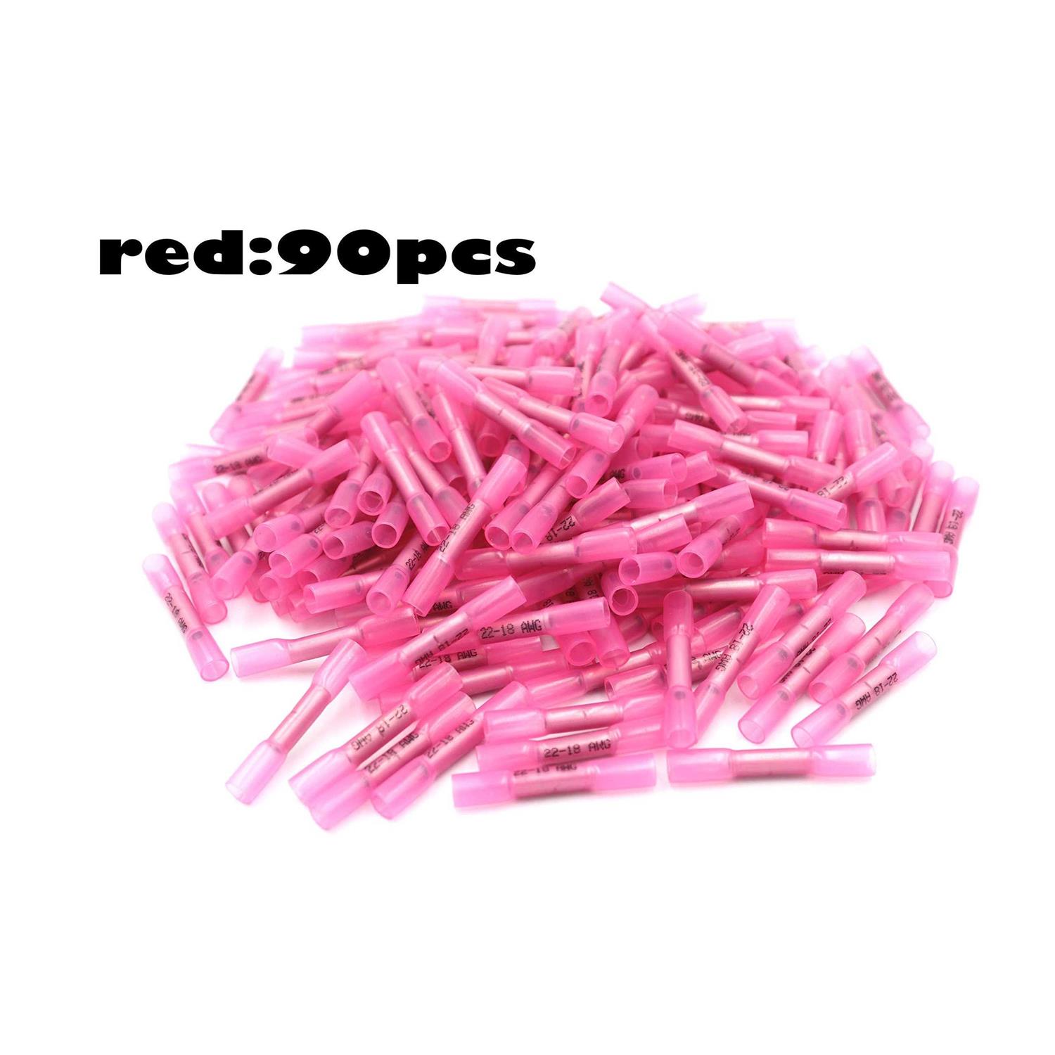 FGen 210pcs Heat Shrinkable Terminal Common Intermediate Crimping ...