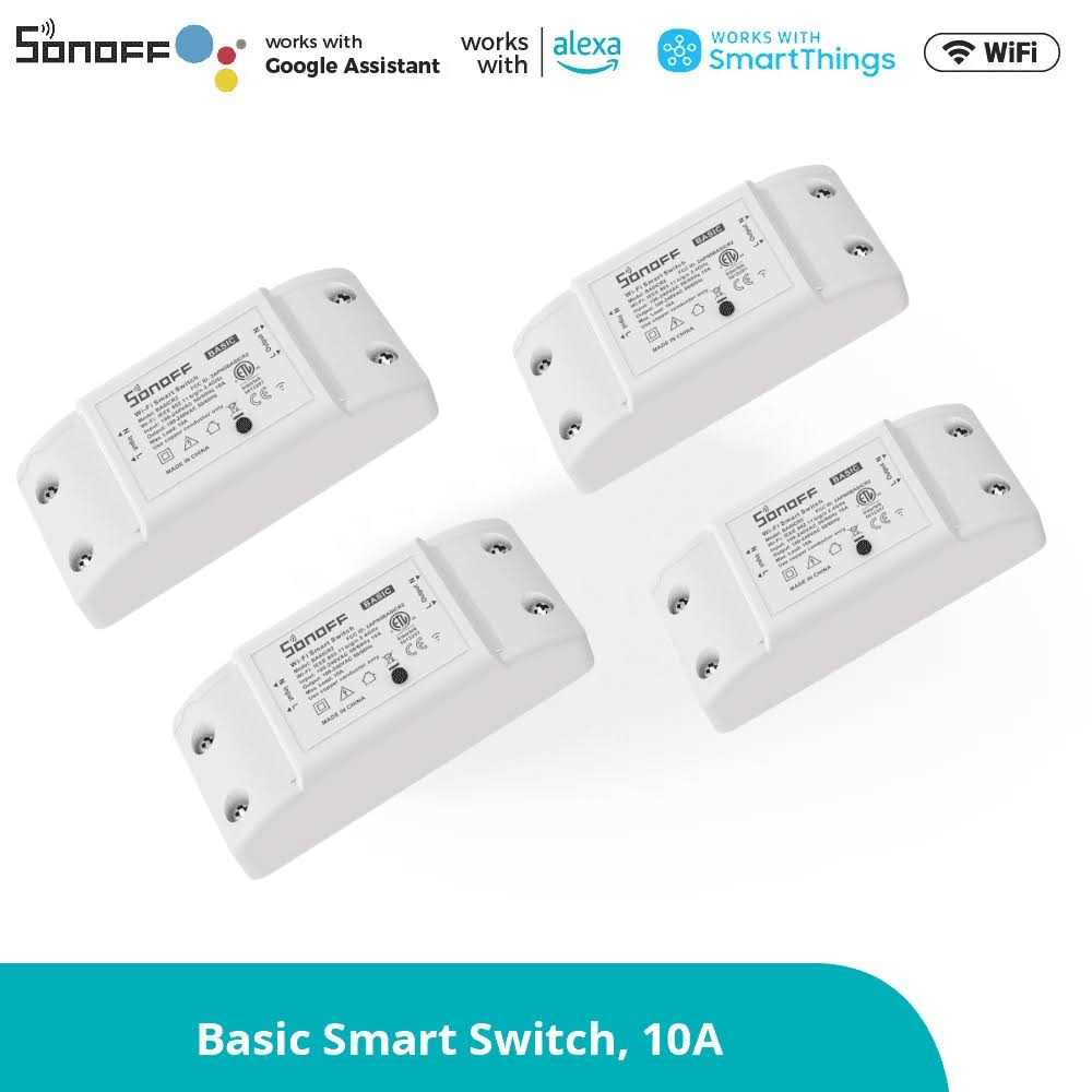 Sonoff BasicR2 10A Smart WiFi Wireless Light Switch Universal DIY ...