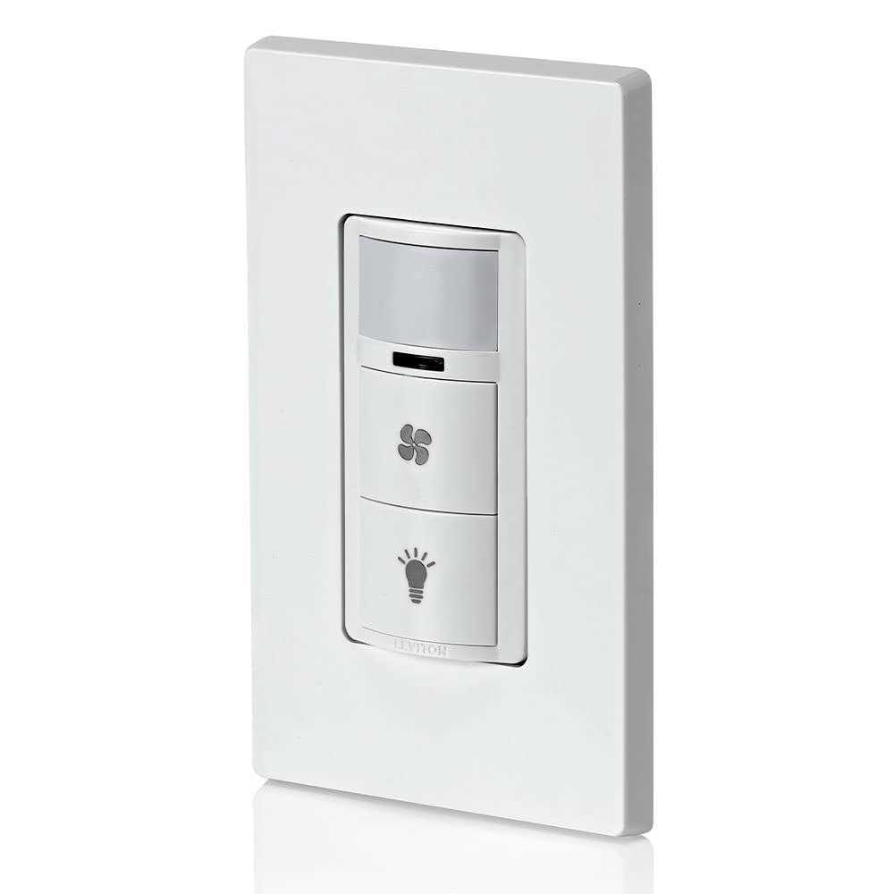 Leviton Decora Single Pole In-Wall Combination Occupancy Sensor with ...