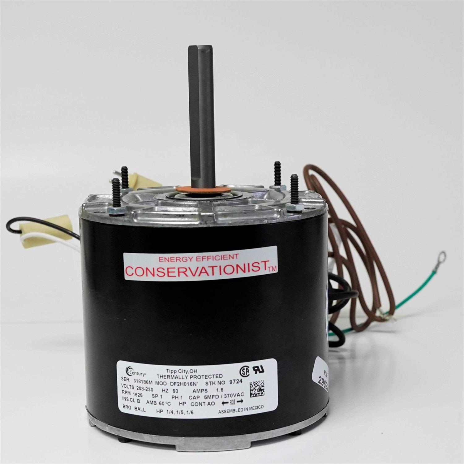 Century 9724 Condenser Fan Motor - Hardware&Tools Online Store