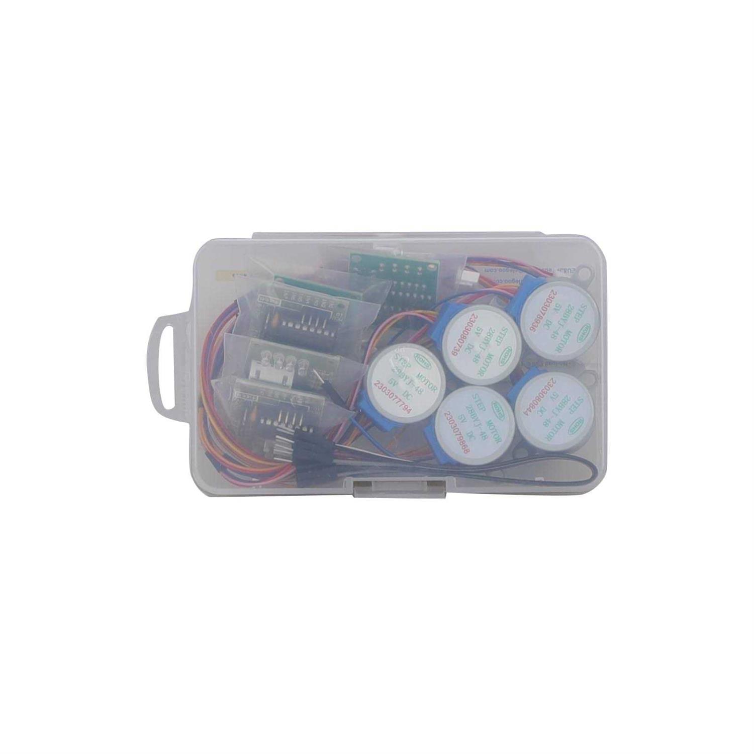 ELEGOO 5 sets 28BYJ-48 5V Stepper Motor + ULN2003 Motor Driver Board ...