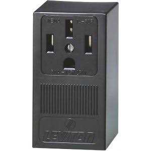 Leviton Grounding Range Power Outlet Black, 50A - Hardware&Tools Online ...
