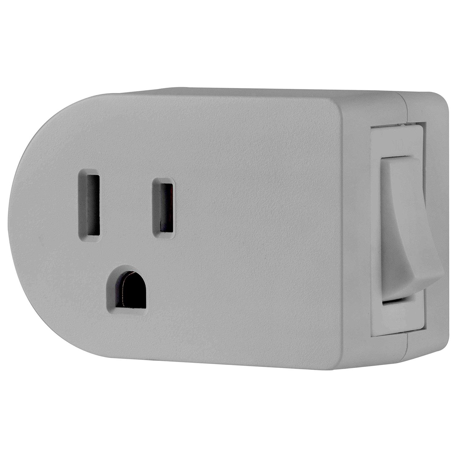 GE Grounded On/Off Power Switch Plug-In - Hardware&Tools Online Store