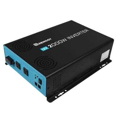 Renogy 2000W 12V Pure Sine Wave Inverter with Power Saving Mode ...