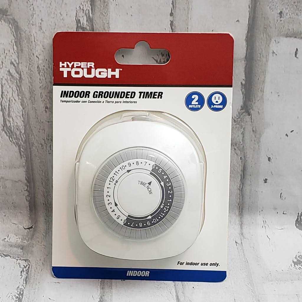 Hyper Tough Indoor Analog Timer - Hardware&Tools Online Store