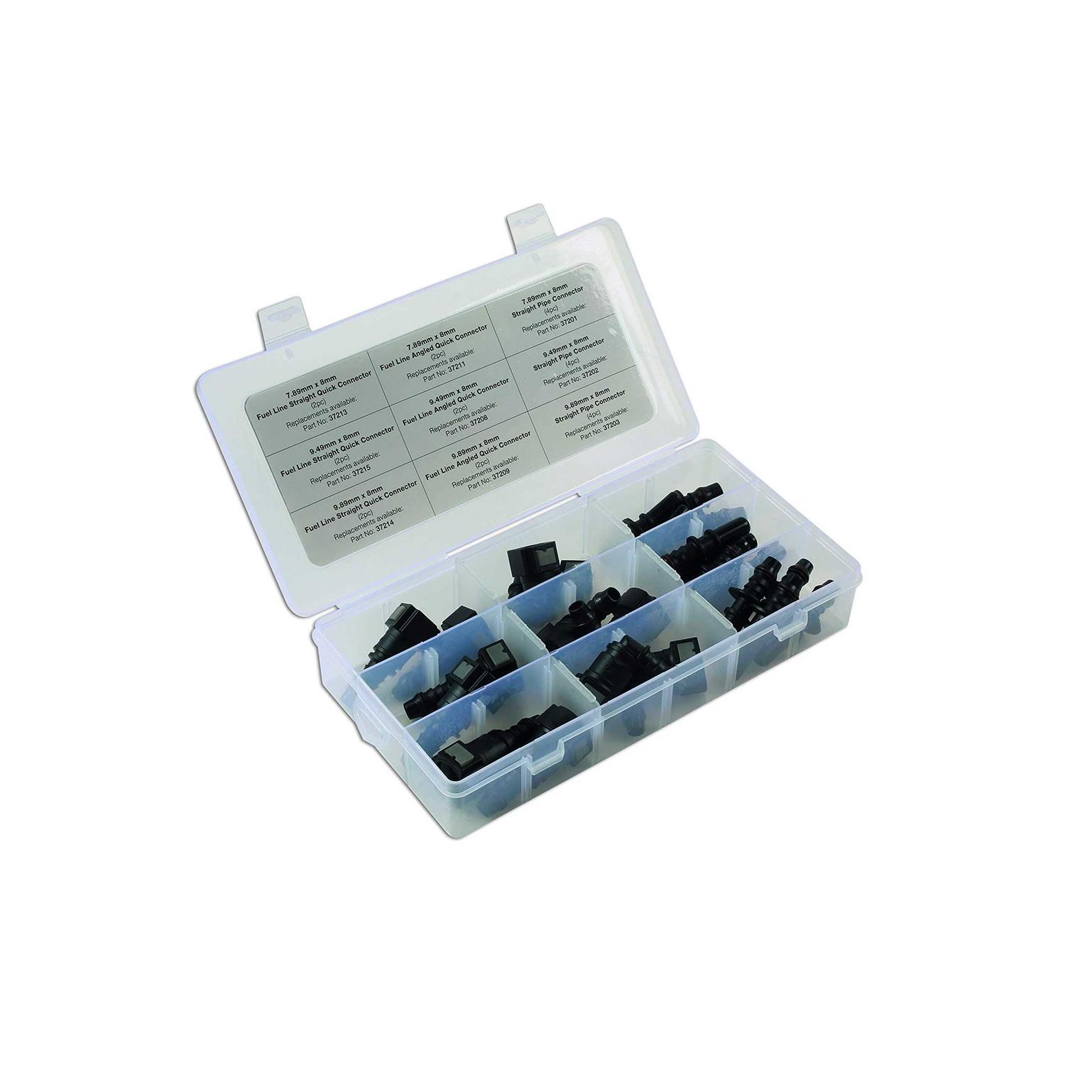 Connect 34029 Assorted Fuel Line Quick Connector Kit 24pc - Hardware ...
