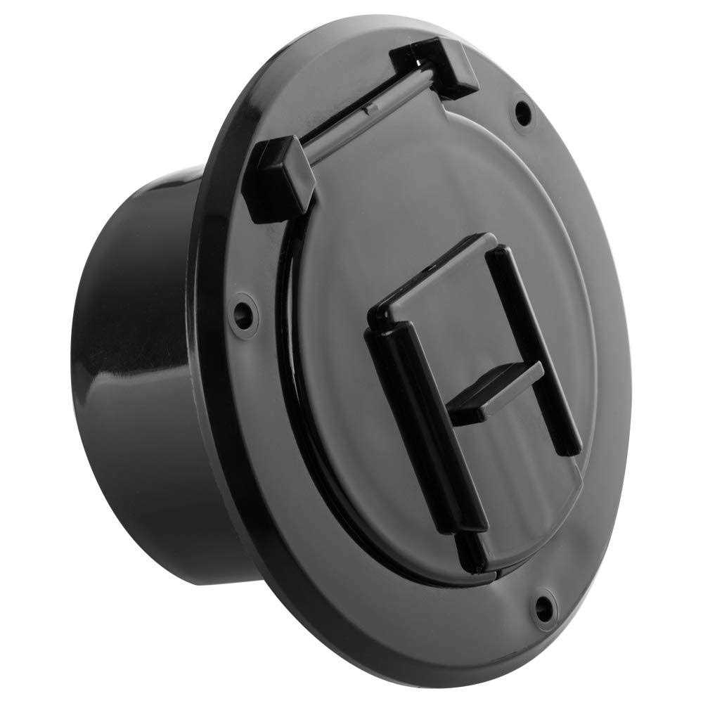 Halotronics RV 4 Round Electrical Cable Hatch for 30 and 50 Amp Cords ...