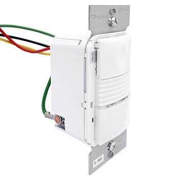 Wattstopper PW-301-W Passive Infrared Wall Switch Occupancy Sensor ...