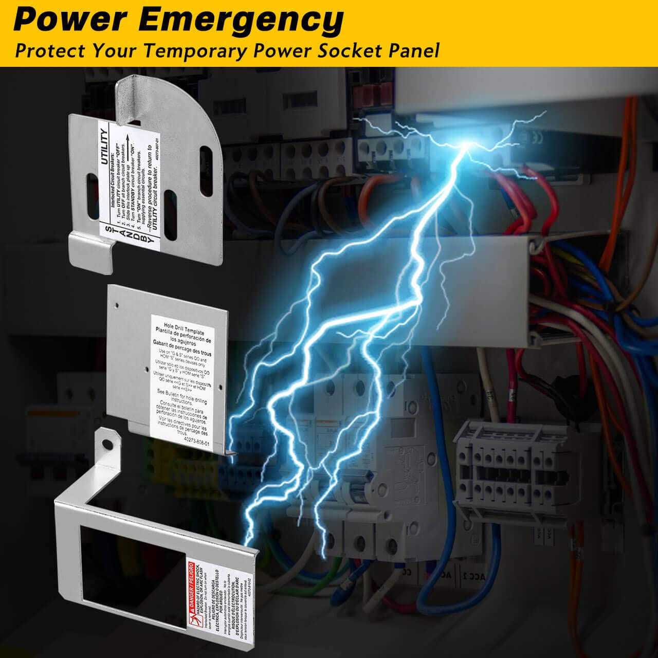 Generator Interlock Kit, HOMCGK2C Homeline Cover Generator and QOM2 ...