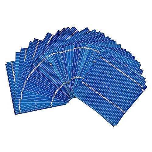 SUNYIMA 100pcs Mini Solar Cells 0.5V 0.4W Micro Thin Polycrystalline ...