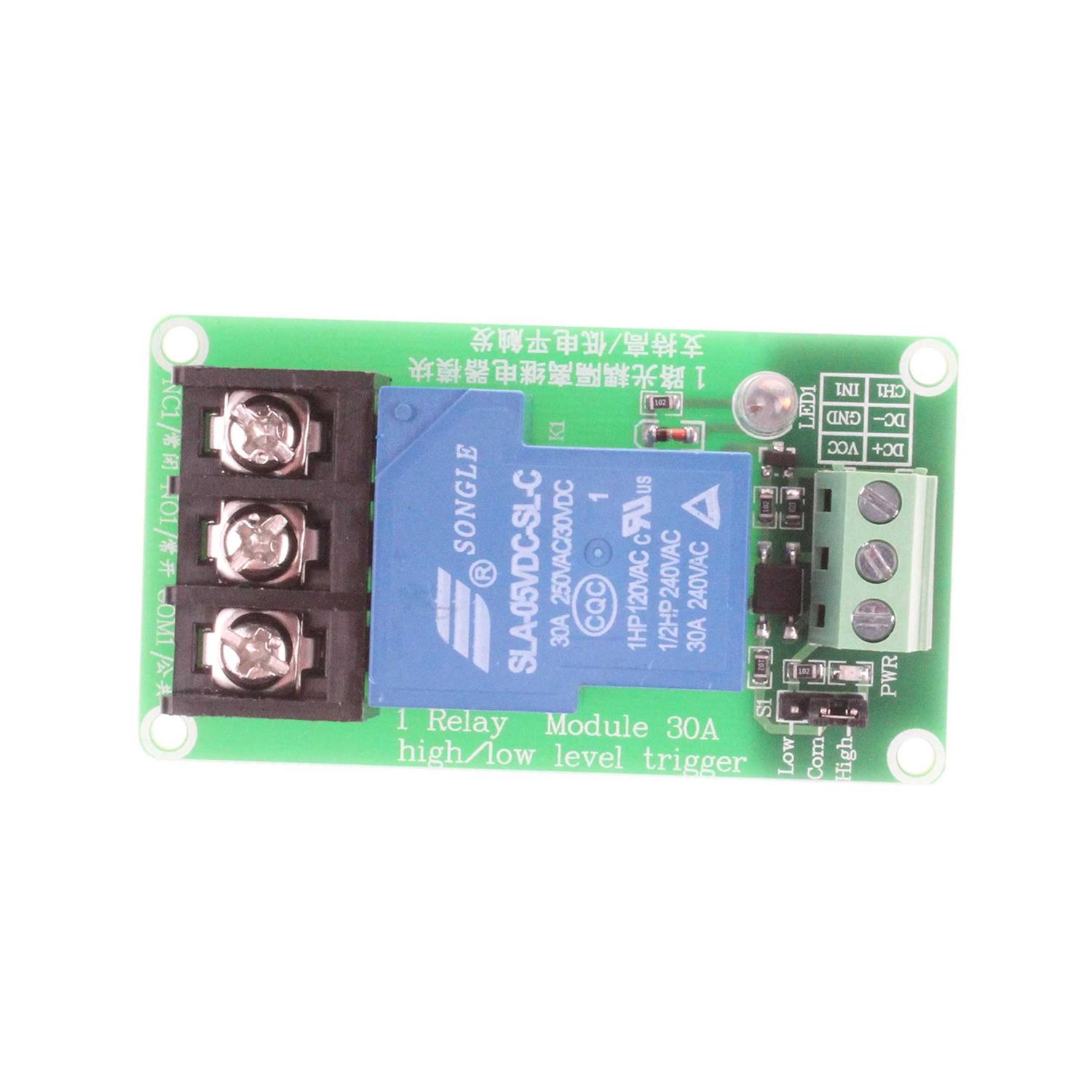 Noyito 30a Channel Relay Module High Low Level Trigger with Optocoupler ...
