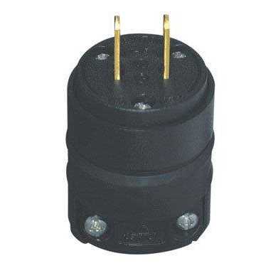 Leviton 115PR Grounding Rubber Plug - Hardware&Tools Online Store
