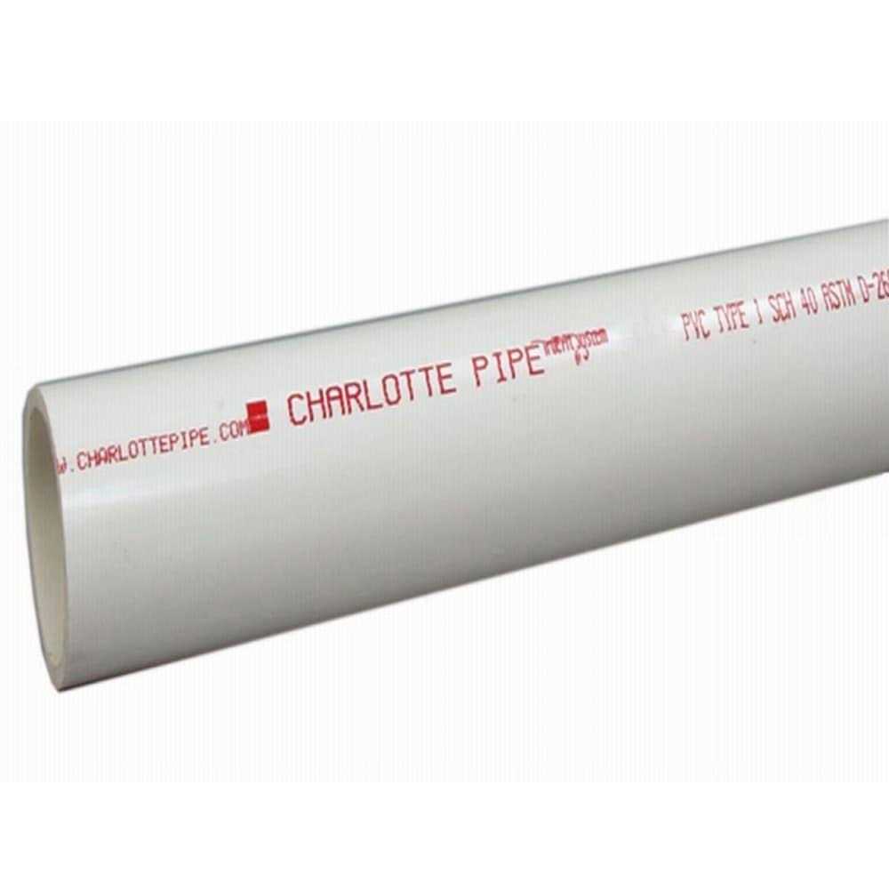 Charlotte Pipe Pvc Pipe Schedule 40 - Hardware&Tools Online Store
