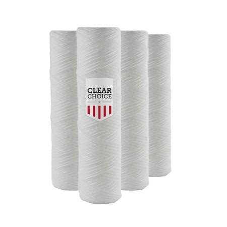 Clear Choice Sediment Water Filter 5 Micron 10 x 2.50 inch Water Filter ...