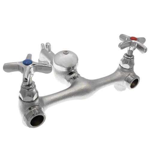 Delta 28T9 Commercial Two Handle 8 Wall Mount Service Sink Faucet ...