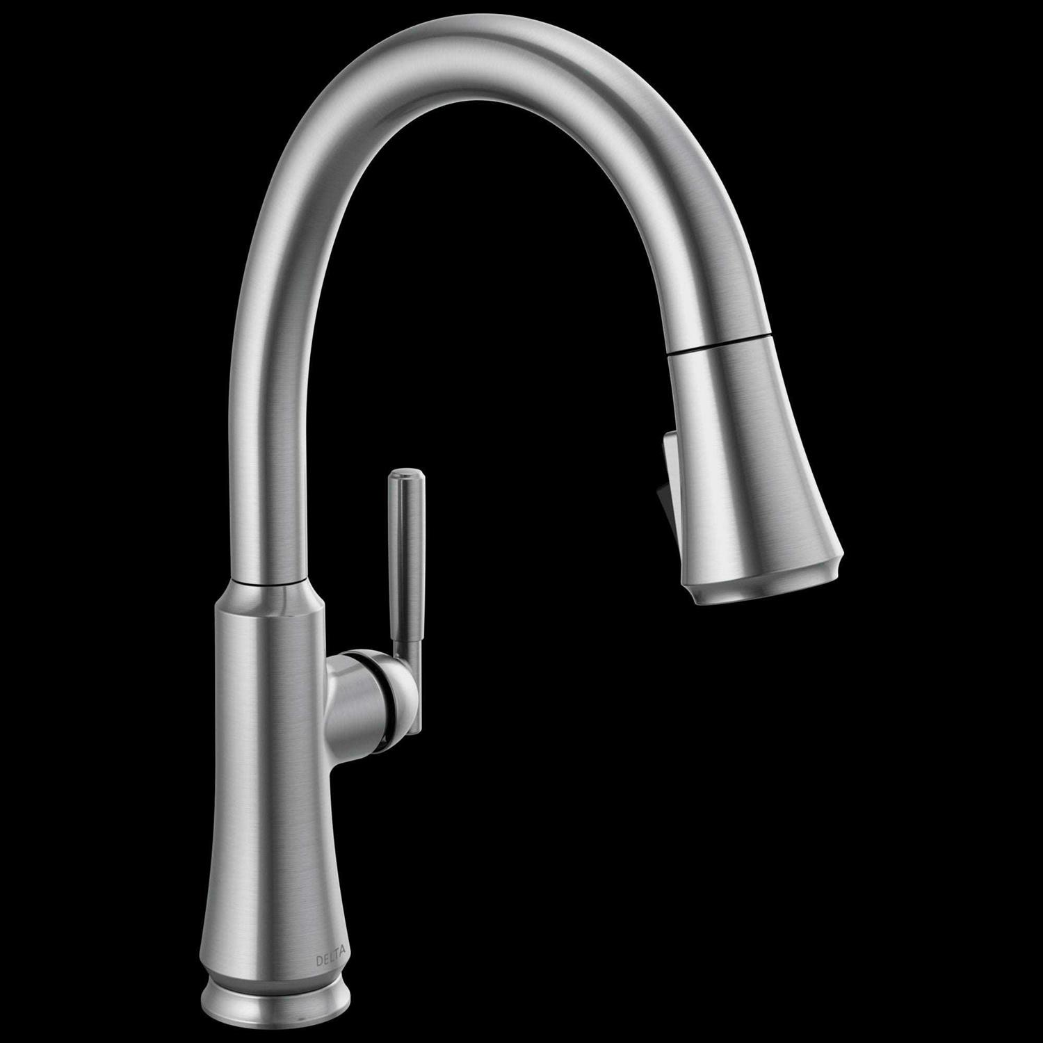 Delta Coranto Single Handle Pull Down Kitchen Faucet 9179-AR-DST ...