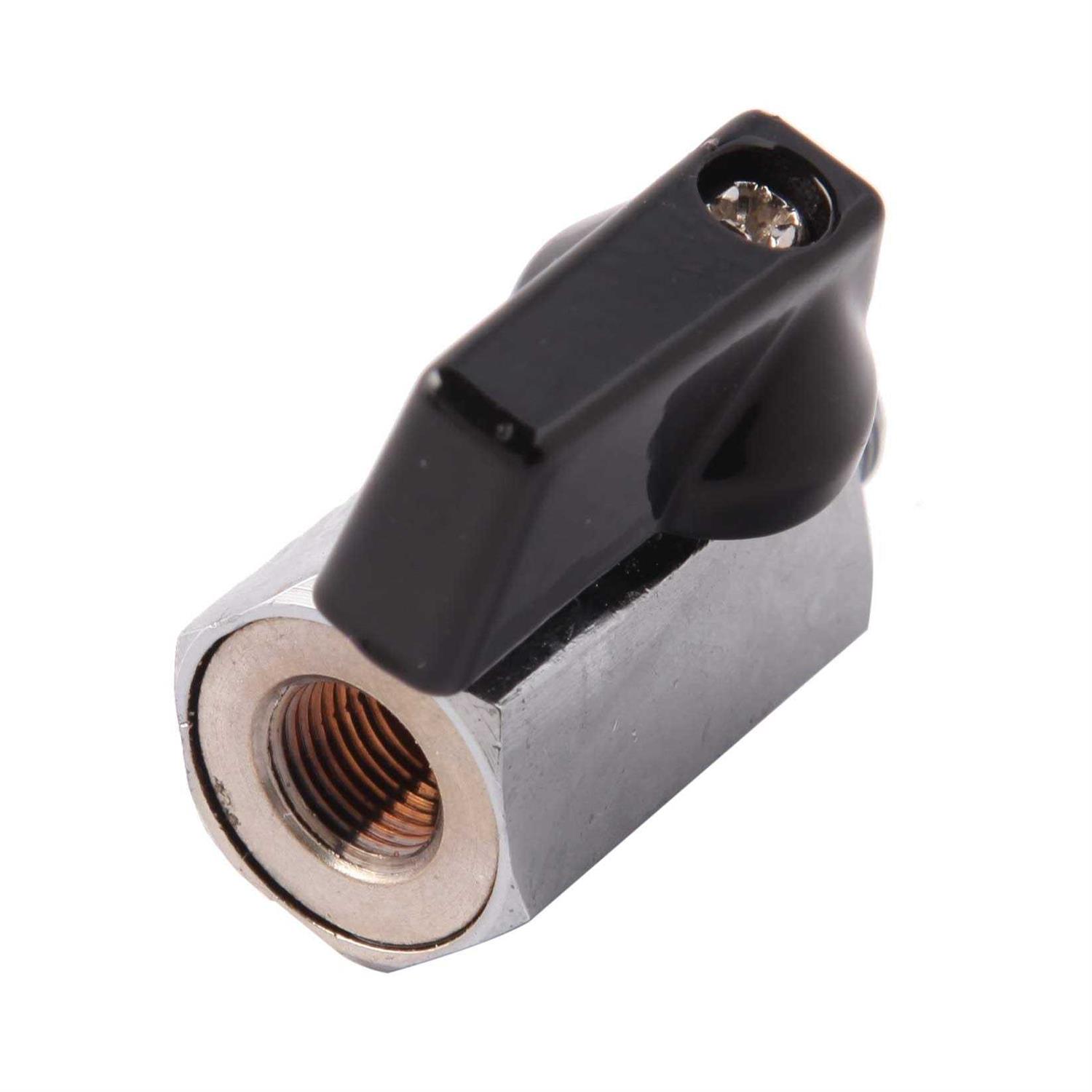 Metaland Brass Mini Ball Valve NPT Female x Male Shut-Off Valve ...