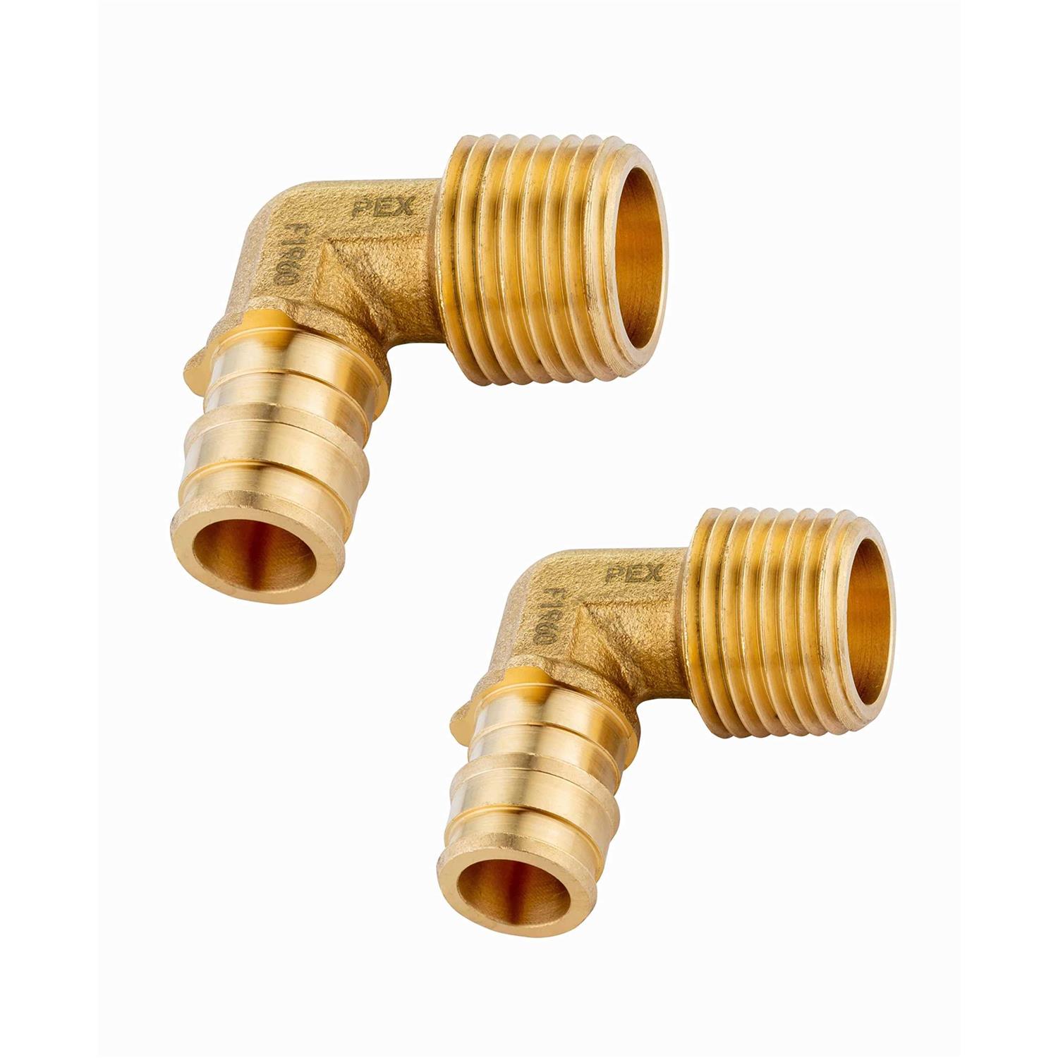 EFIELD Pex A Full Flow Expansion Brass Fittings 1/2 Elbow - Hardware&Tools Online Store
