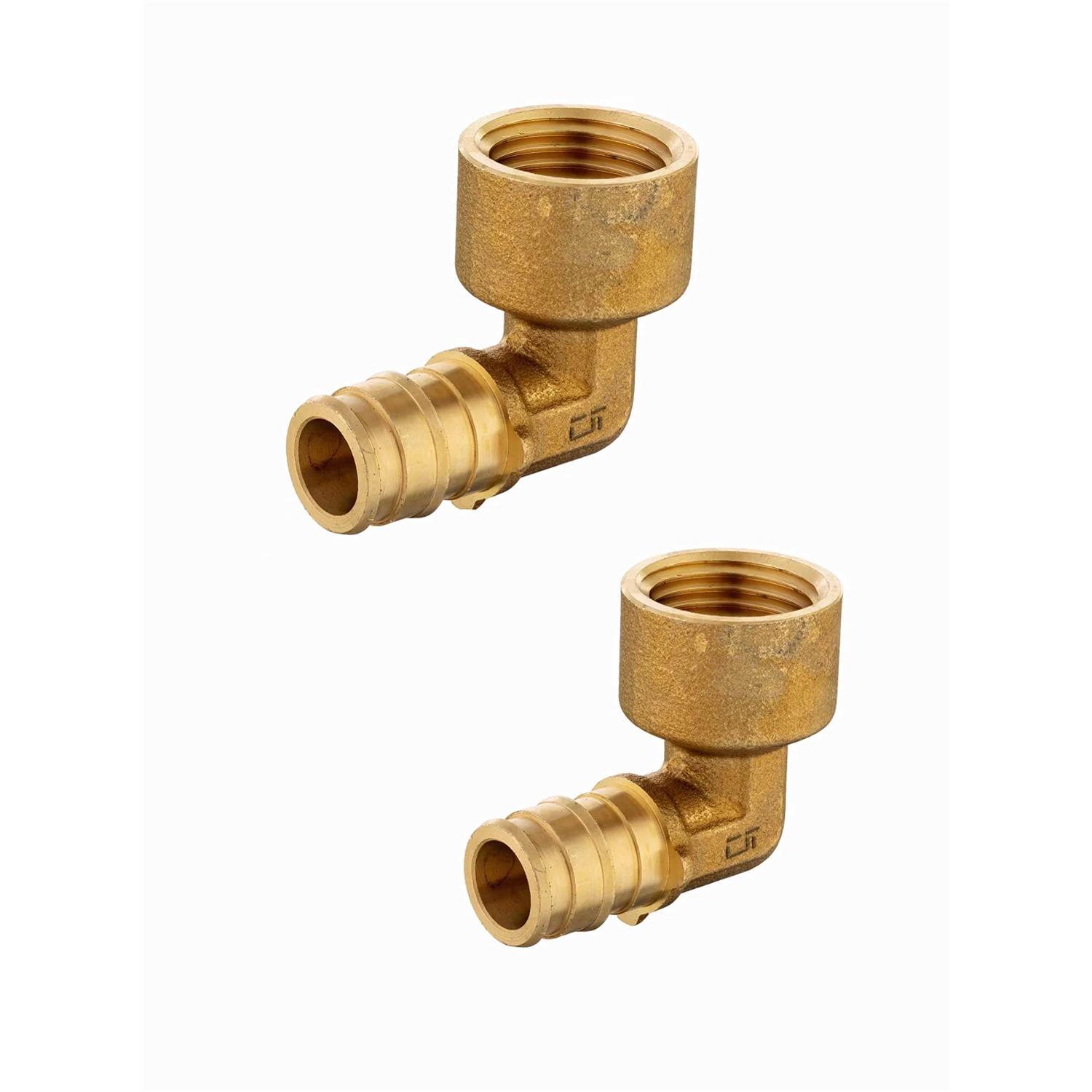 EFIELD Pex A Full Flow Expansion Brass Fittings 1/2 Elbow - Hardware&Tools Online Store