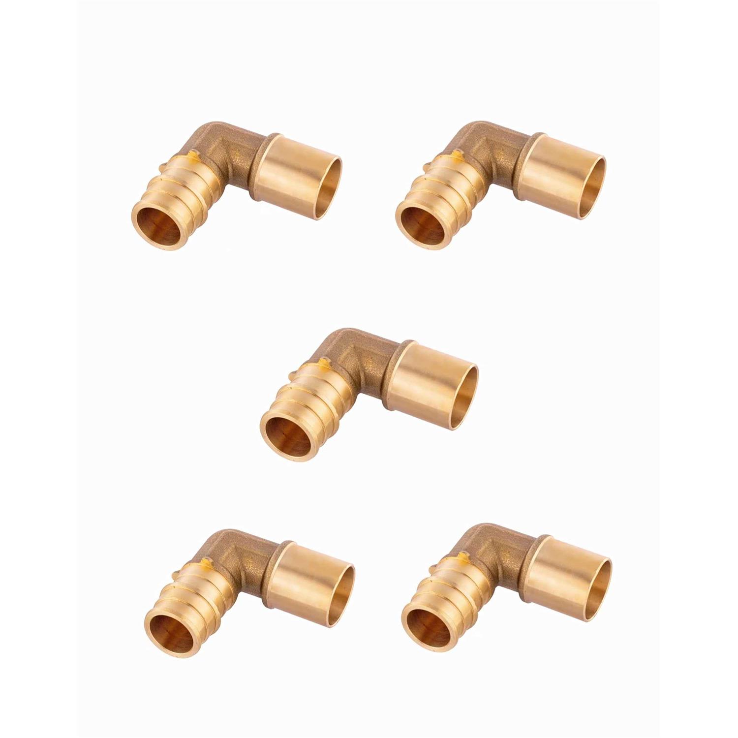 EFIELD Pex A Full Flow Expansion Brass Fittings 1/2 Elbow - Hardware&Tools Online Store