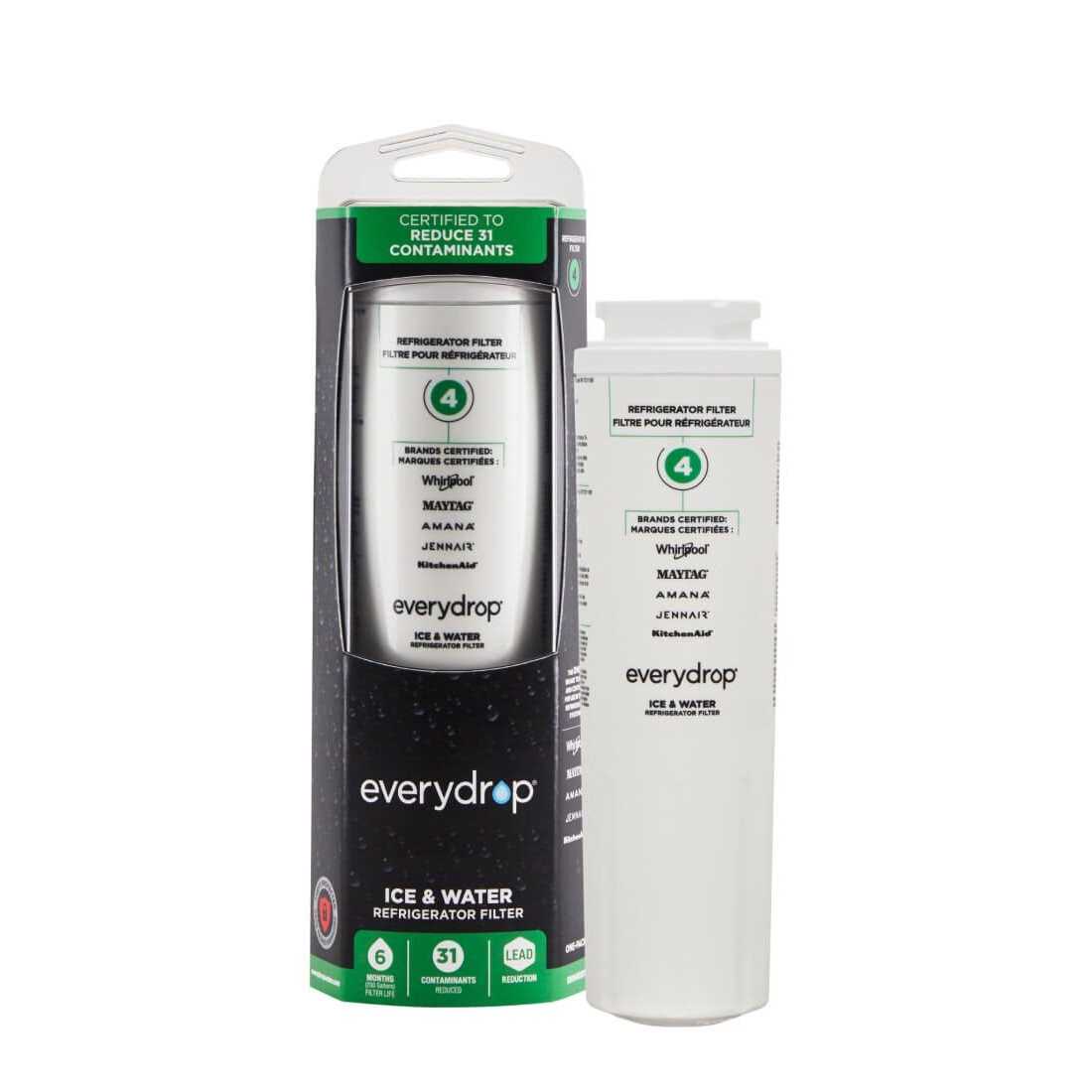 everydrop EDR4RXD2 Whirlpool Refrigerator Water Filter 4 - Hardware ...