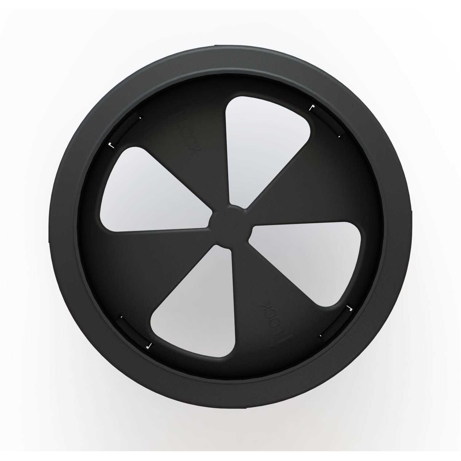 Aero-Stream Pipe 24 x Septic Tank Riser W/Safety Barrier - Hardware ...